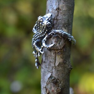 Gecko Ring - Lizard Ring - Moorish or Crocodile Gecko - Handmade Nature ...