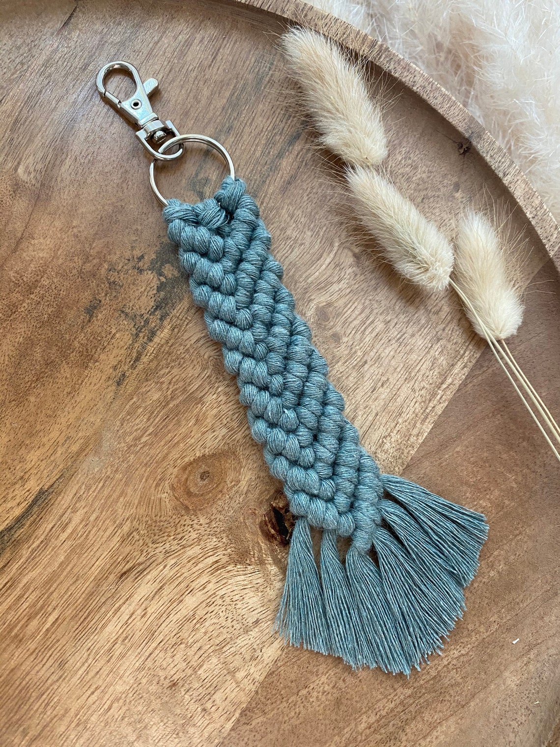 Macrame Keychain - Etsy