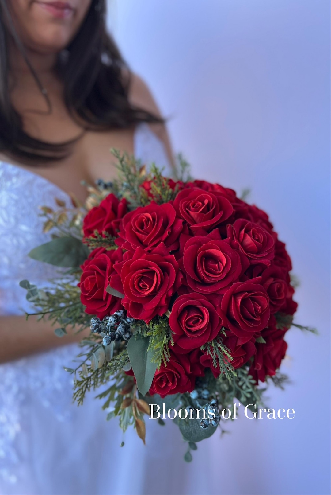 Bride Bouquet Red Roses, Red Bridal Bouquet, Deep Red Wedding, Red ...