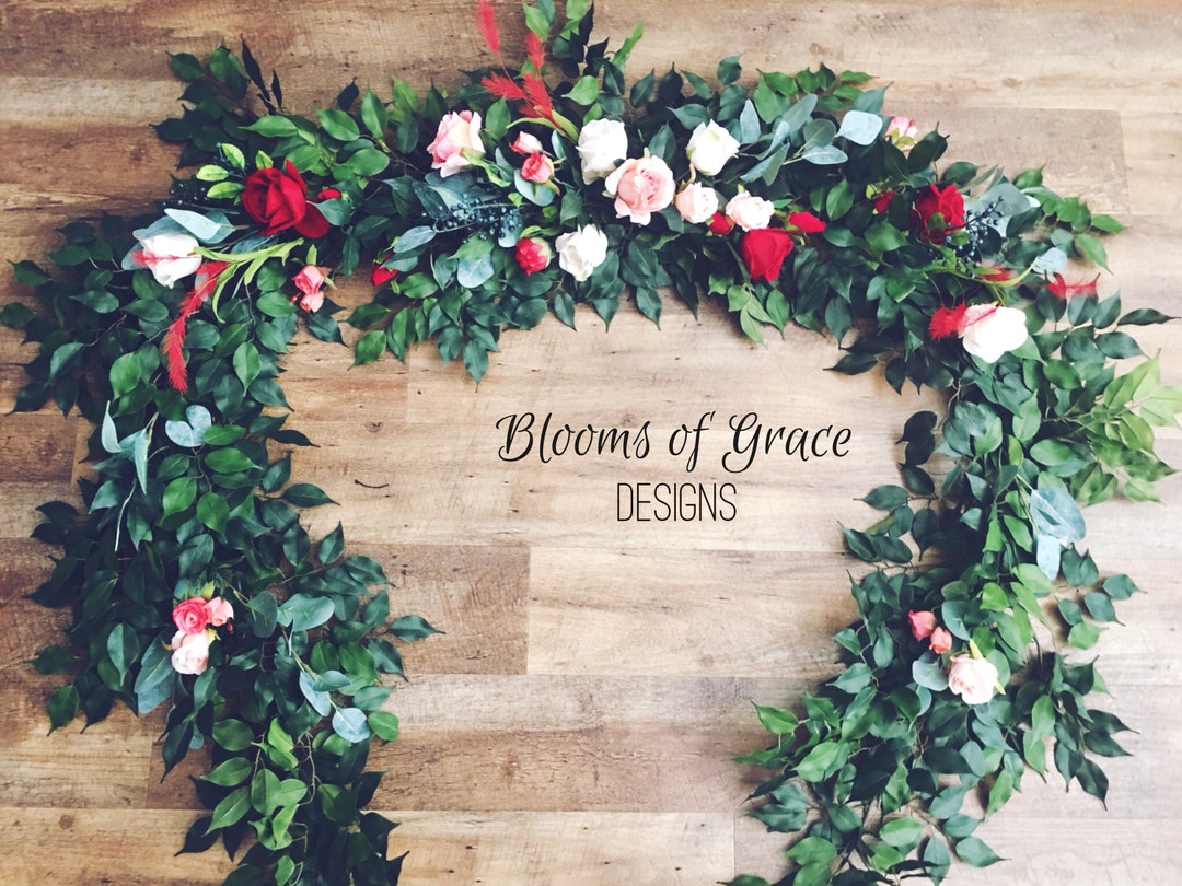 Wedding Garland, Garland Wedding ,arch Decoration, Arch Garland ...