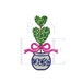 5 Inch Chinoiserie Valentine's Boxwood Topiary Pot Digital Machine ...