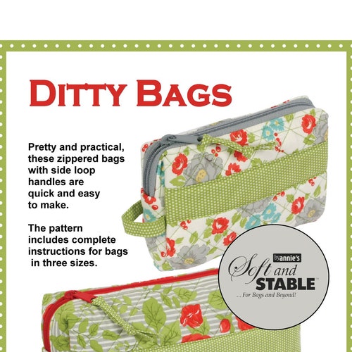 Round Trip Duffle/patterns by Annie/paper Pattern/zipper - Etsy