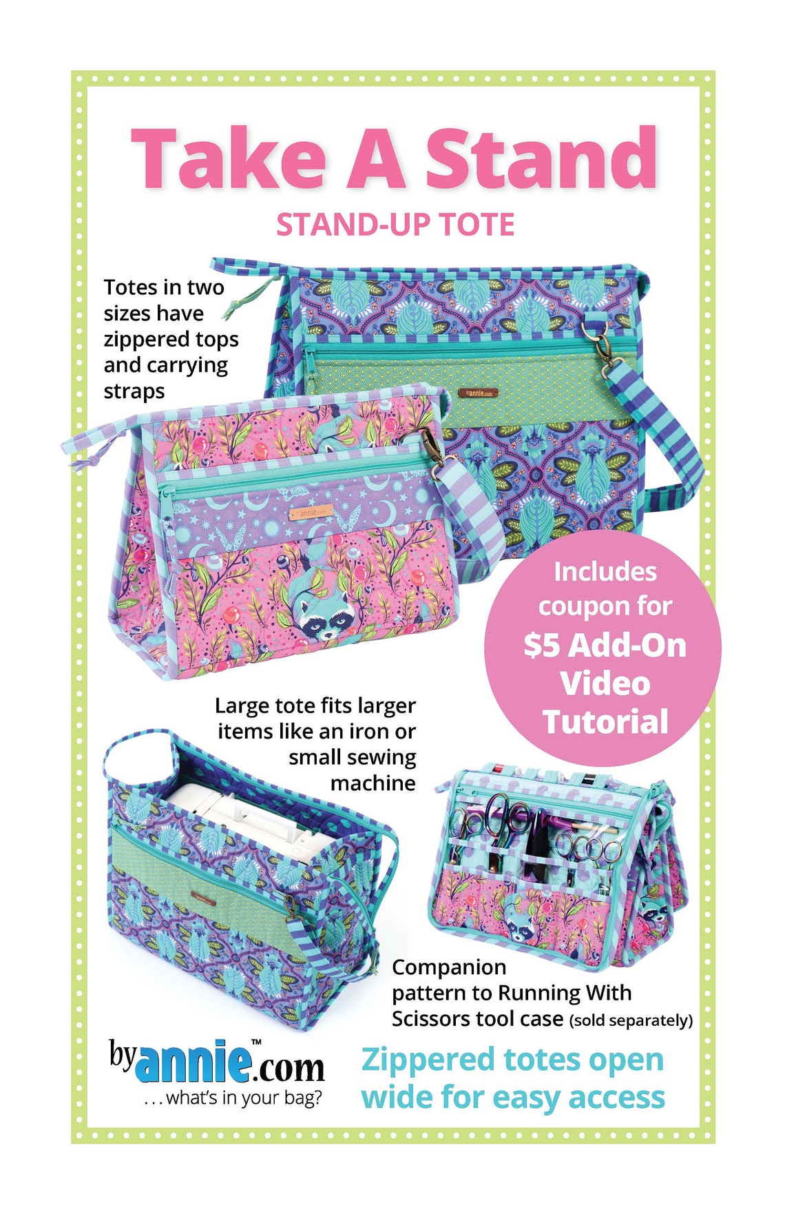 Take a Stand/patterns by Annie/paper Pattern/tool Case - Etsy
