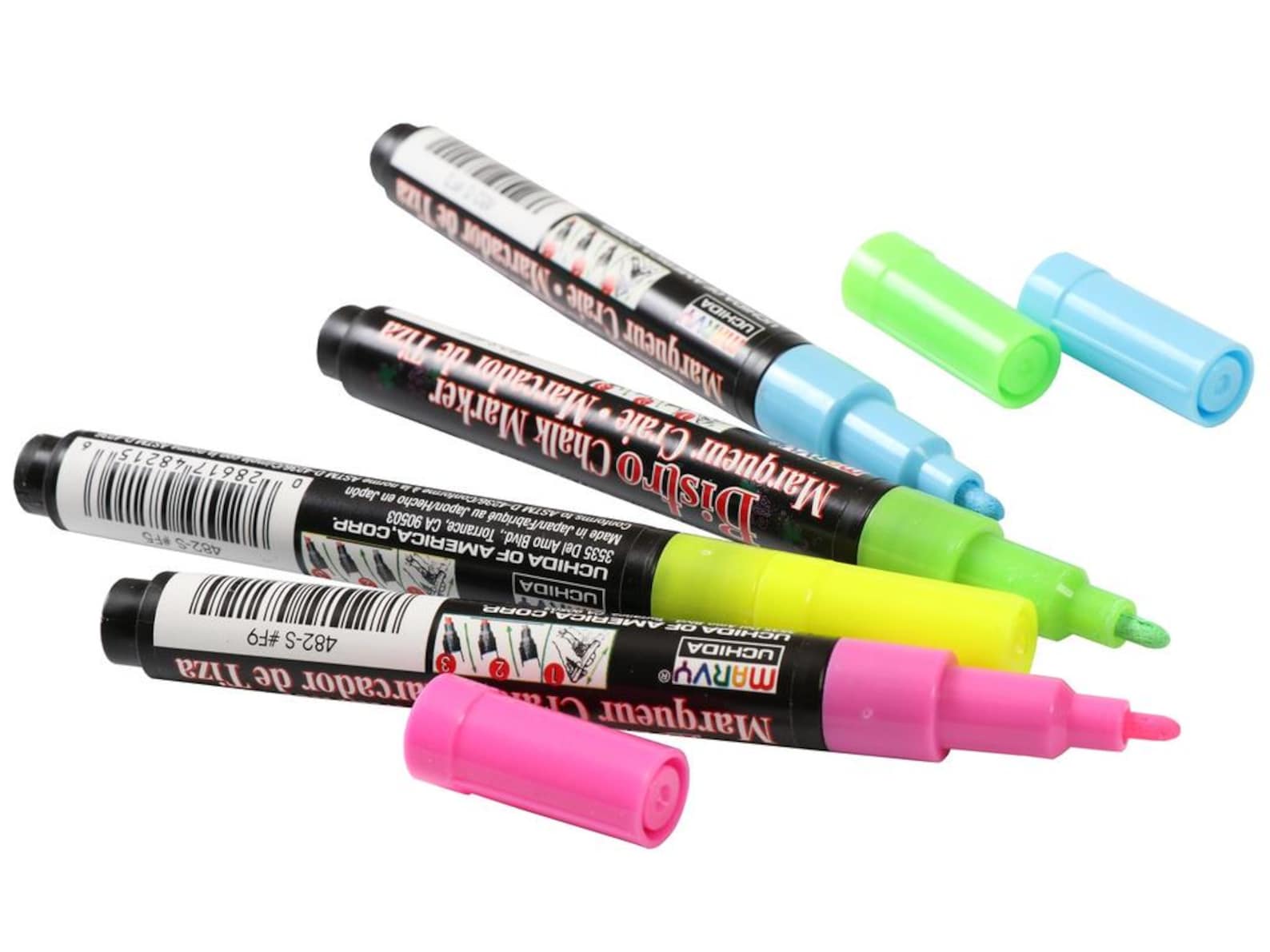 Fine Point Bistro Chalk Markers Notion Chalk Pen Set/pink/blue/green ...