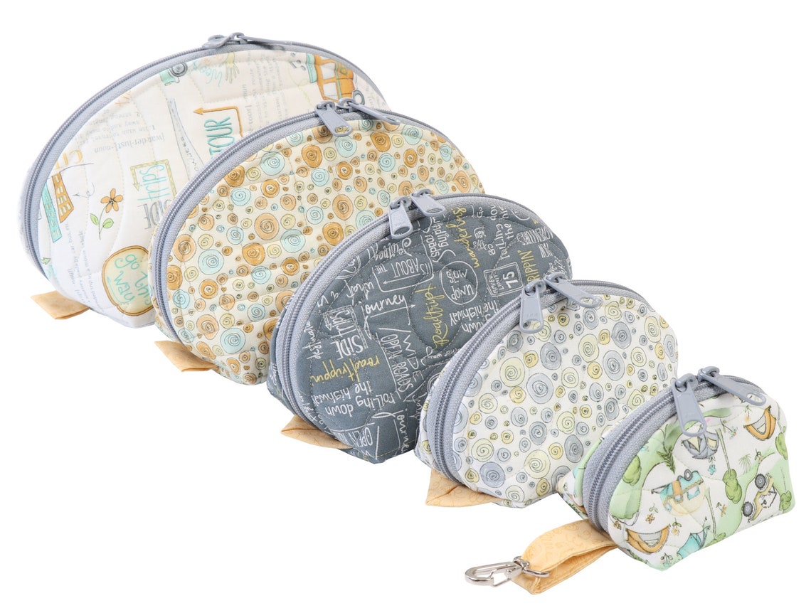 Clam Up/pattern by Annie/paper Pattern/zipper Compartments/pba275 ...
