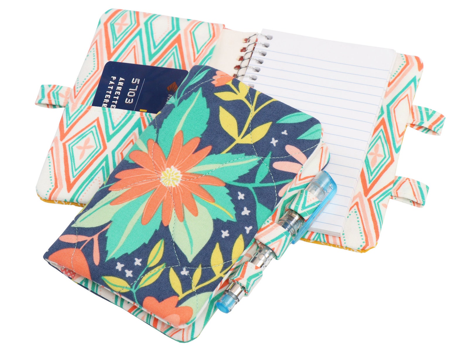 Mini Notebook Cover/patterns by Annie/paper Pattern/project Organizer ...