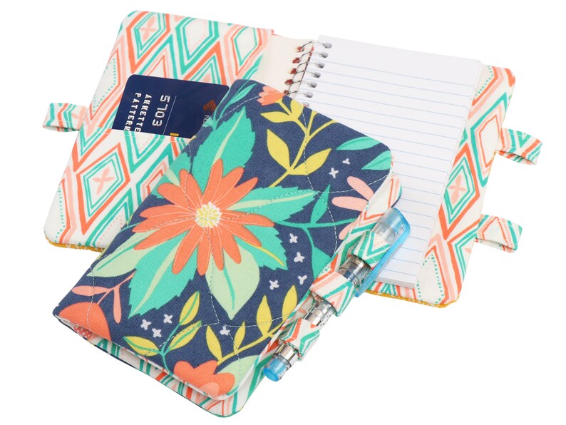 Mini Notebook Cover/patterns by Annie/paper Pattern/project Organizer ...