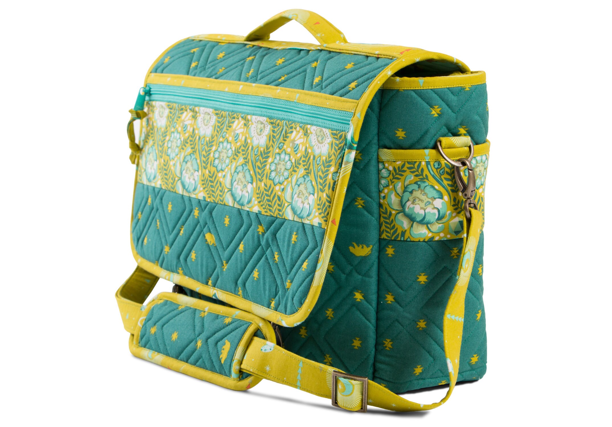 Mj's Messanger Bag/patterns by Annie/paper Pattern/project Organizer ...