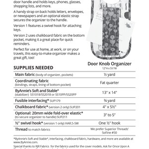 Handle It/patterns by Annie/paper Pattern/pba280 - Etsy