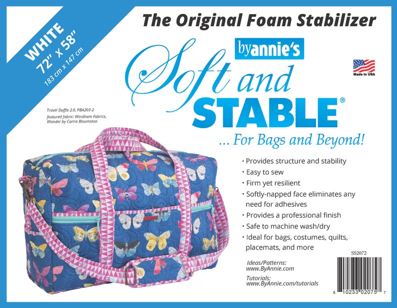 Byannie's Soft and Stable Foam Stabilizer: 72" X 58" - 2 Yard Pkg - Etsy