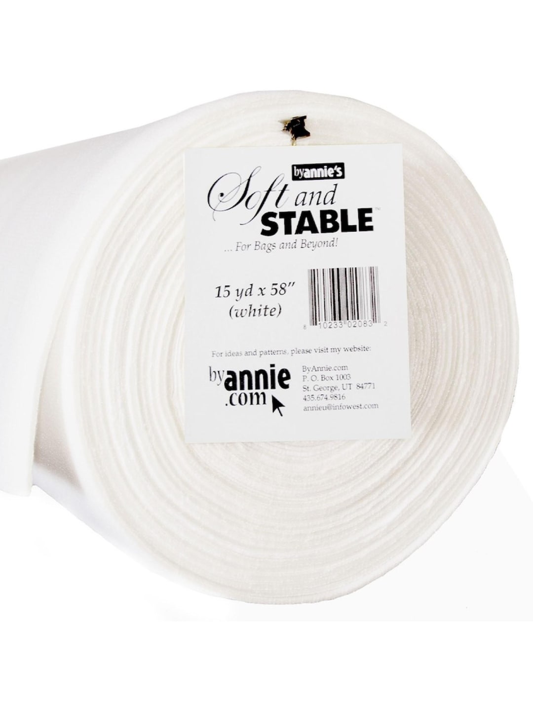 Byannie's Soft and Stable®/foam Stabilizer Interfacing/15 Yd X 58" Roll ...