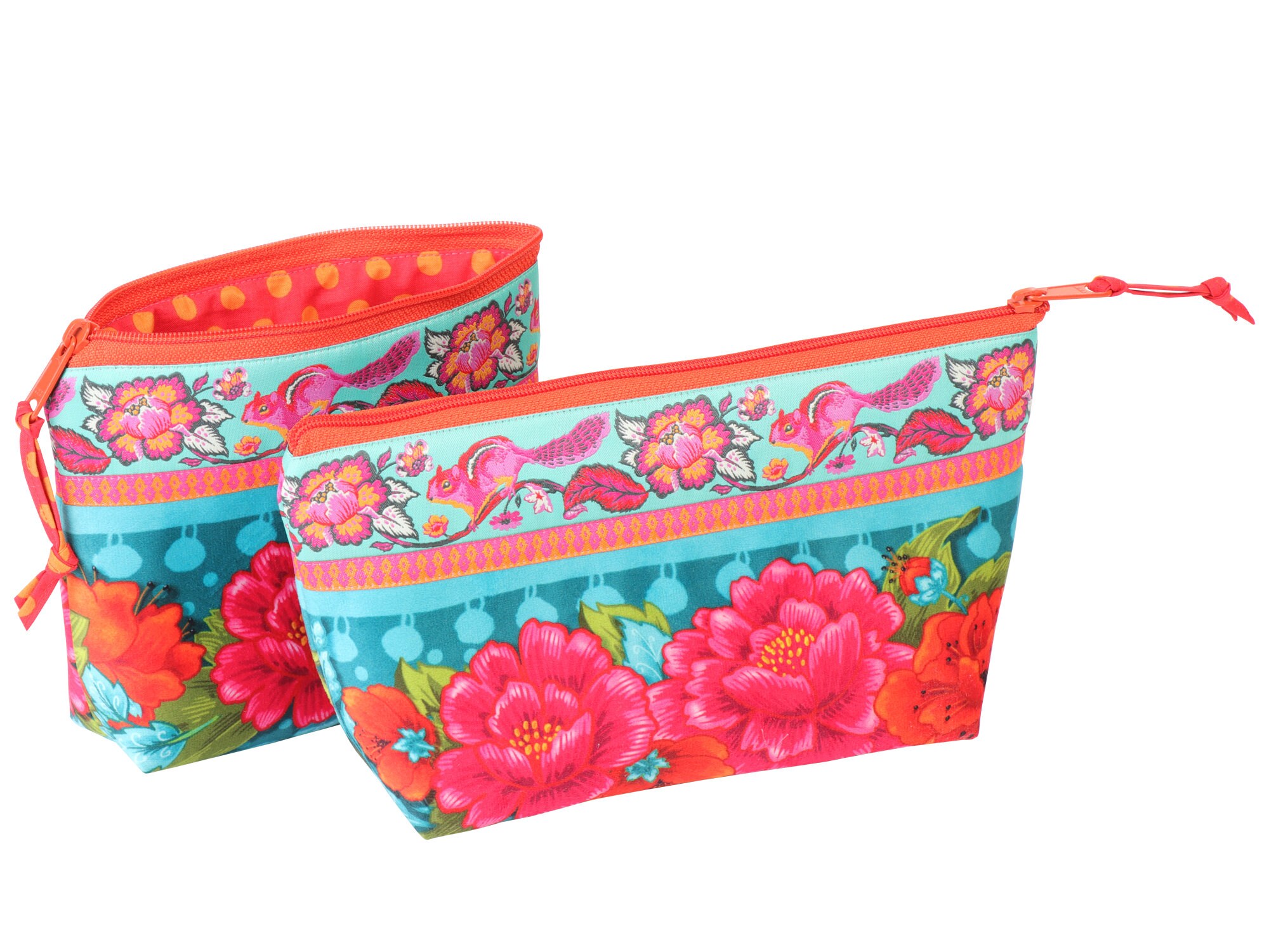 Renaissance Ribbon Bag Pattern: Zippered Tote & Cosmetic Bag - Etsy