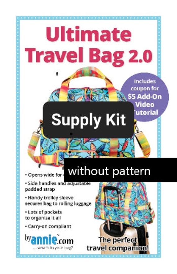 Ultimate Travel Bag 2.0 Supply Kit Without the - Etsy