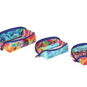 New Drop Zone/patterns by Annie/zipper Compartments/sewing Organizer ...