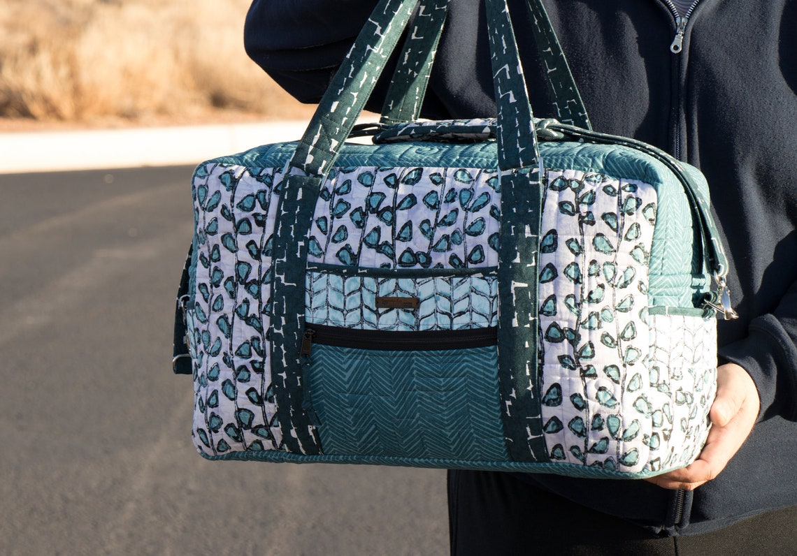 Round Trip Duffle/patterns by Annie/paper Pattern/zipper - Etsy