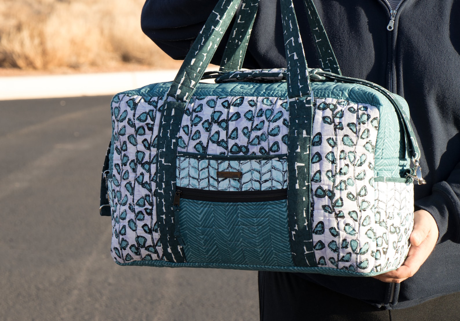 Round Trip Duffle/patterns by Annie/paper Pattern/zipper - Etsy