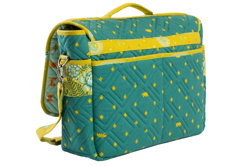 Mj's Messanger Bag/patterns by Annie/paper Pattern/project Organizer ...