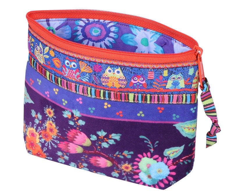 Renaissance Ribbon Bag Pattern: Zippered Tote & Cosmetic Bag - Etsy