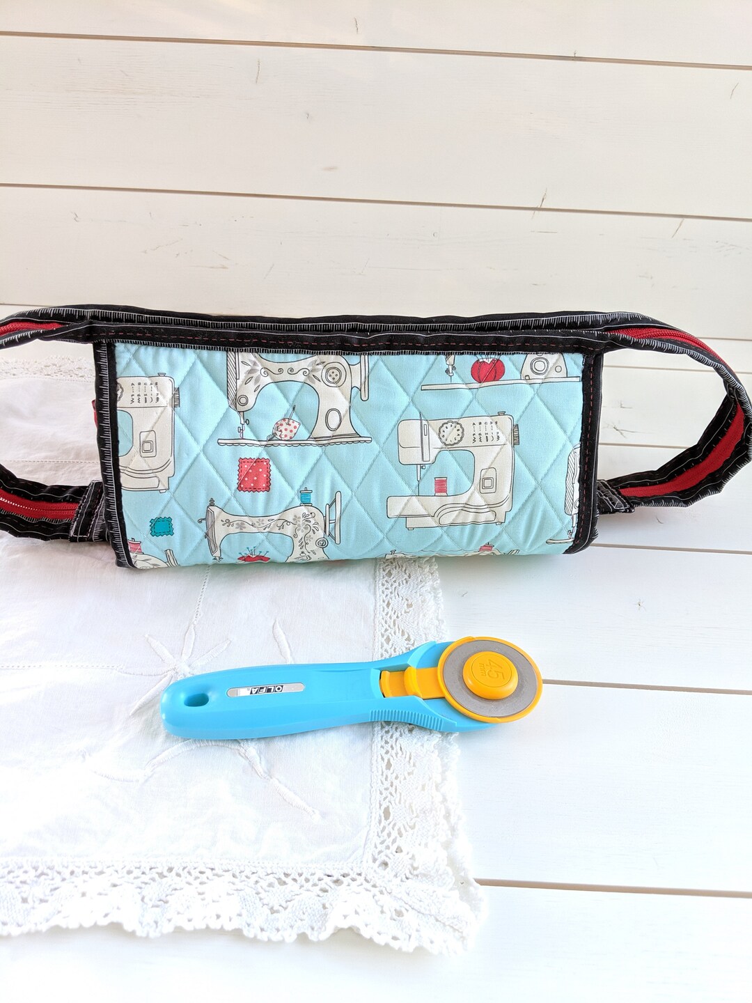 Custom Sew Together Bag: Padded Zipper Pouch, Sewing Organizer - Etsy