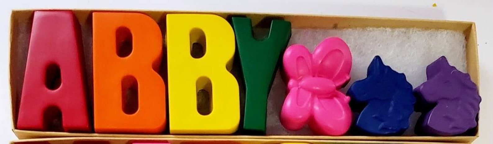 Personalized Name Crayons/ Letter Crayons Alphabet Crayons Spell Any ...