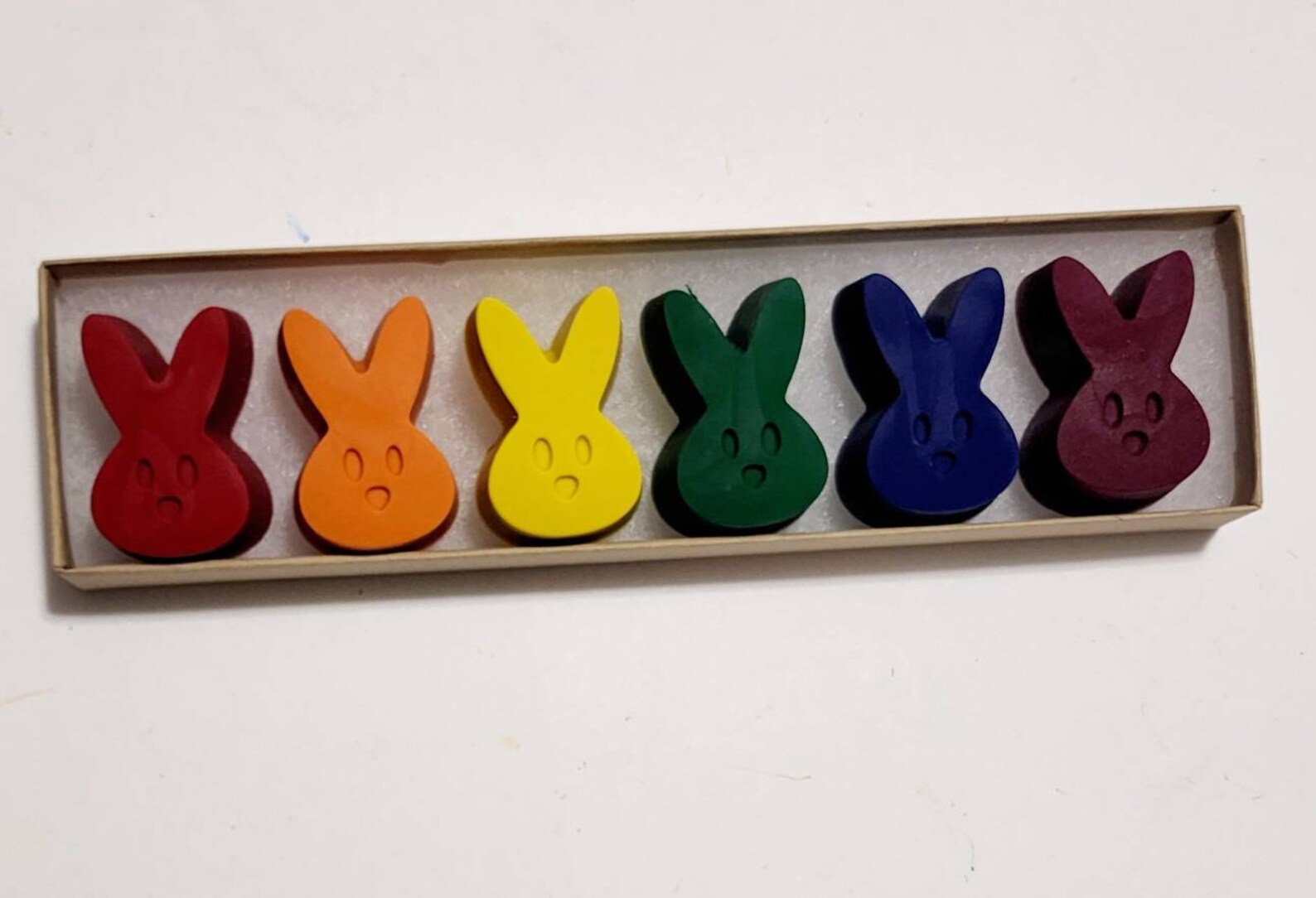 6 Peeps Crayons, Primary Colors for Easter Baskets or Easter Gifts ...