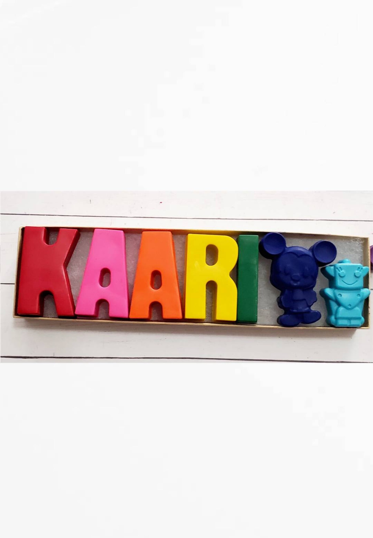 Personalized Name Crayons/ Letter Crayons Alphabet Crayons Spell Any ...