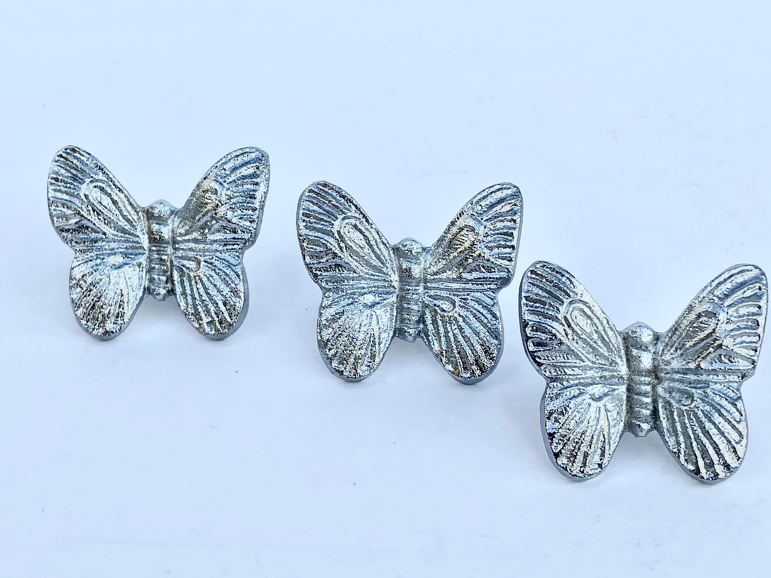 Butterfly Knob Door Drawer Handle Hardware - Various Finishes Antique ...
