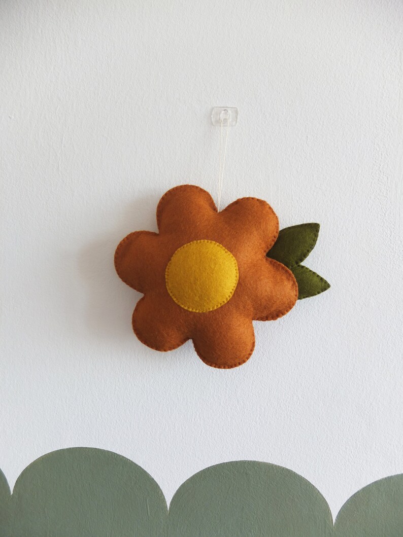 Large Felt Flower PDF Pattern Spring Felt Flower Beginner - Etsy