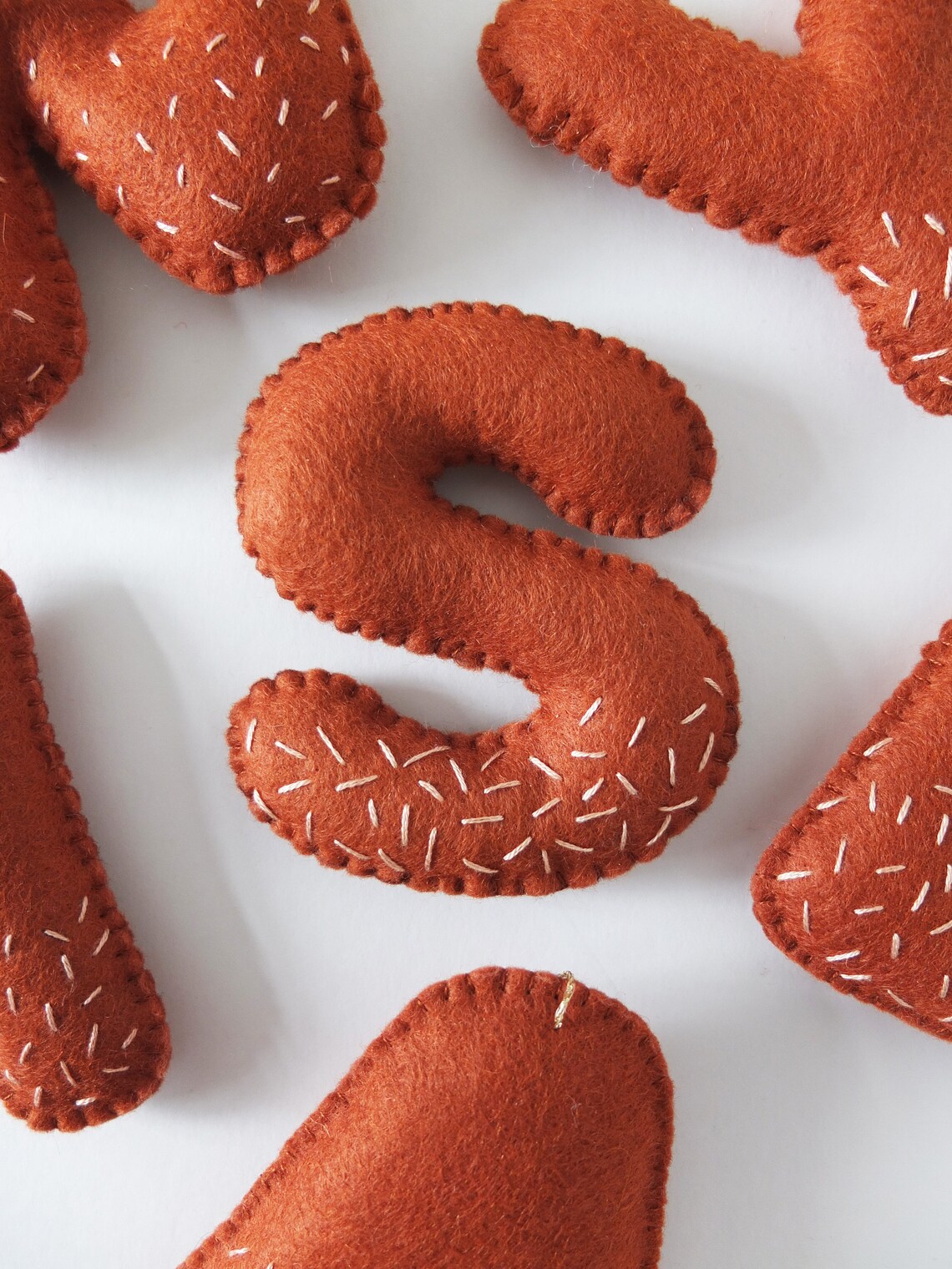 Felt Alphabet PDF Pattern. PDF Pattern. Felt Plushie DIY. Desert Scene ...