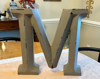 Wooden Letter M - Etsy