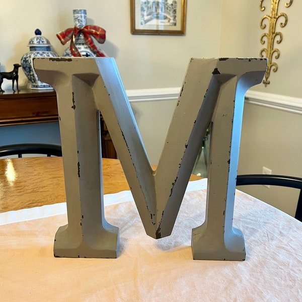 Wooden Letter M - Etsy