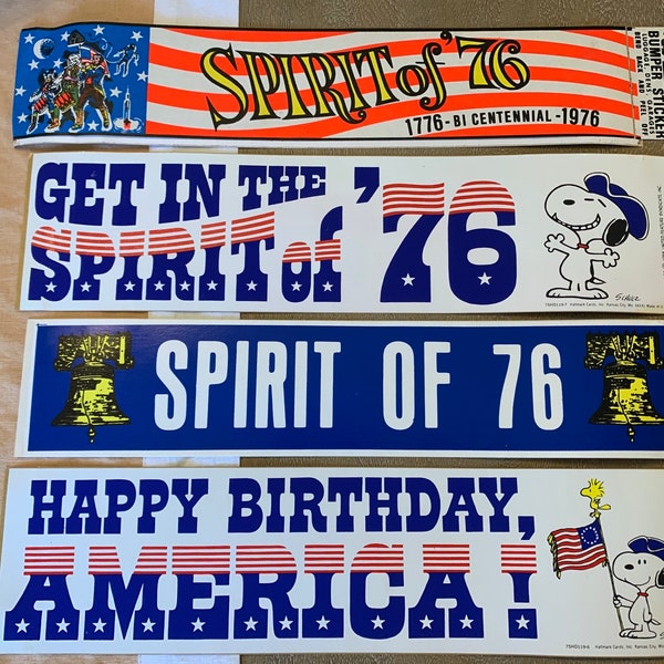Vintage Bumper Stickers - Etsy