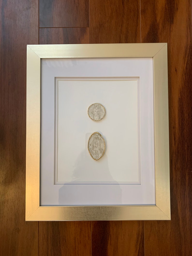 Framed Intaglios Large Framed Intaglio Wall Art Mulherin Etsy