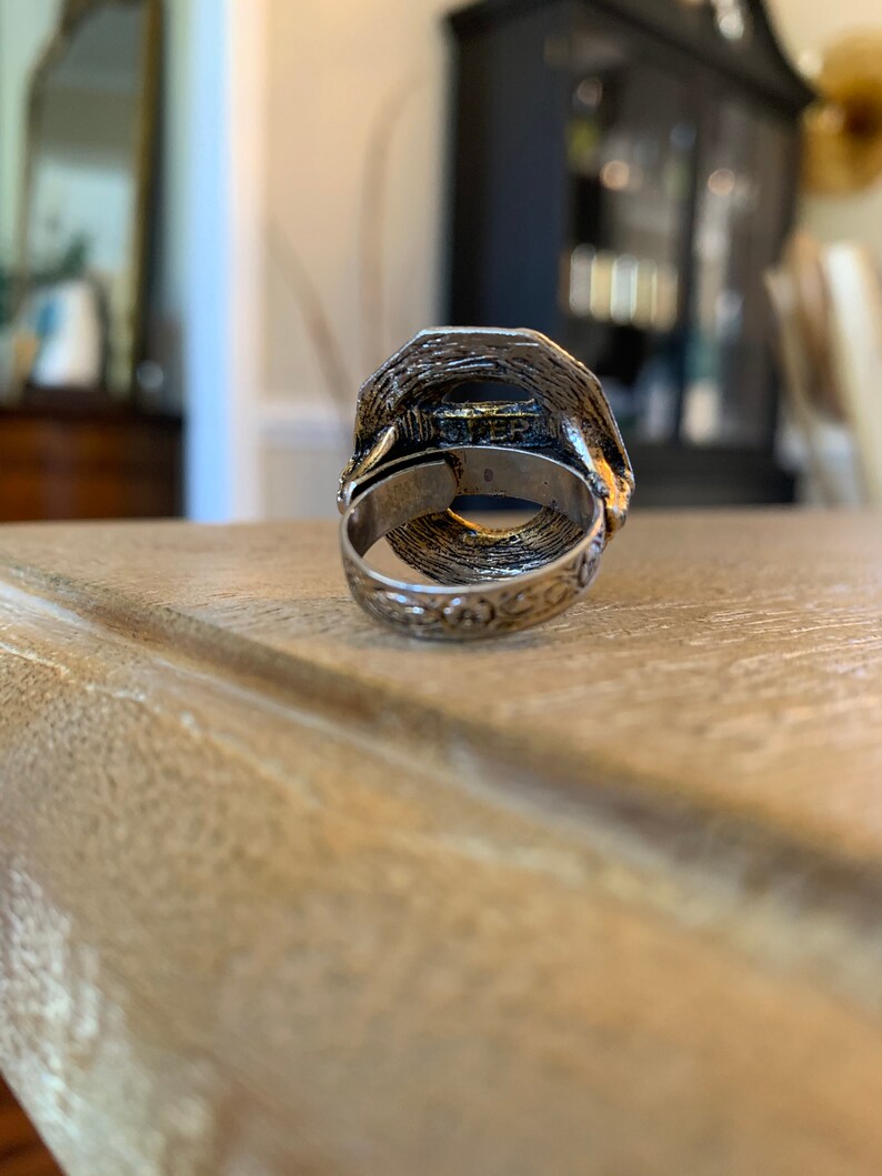 Vintage Erwin Pearl PEP Ring Signed Vintage Round Gold and - Etsy