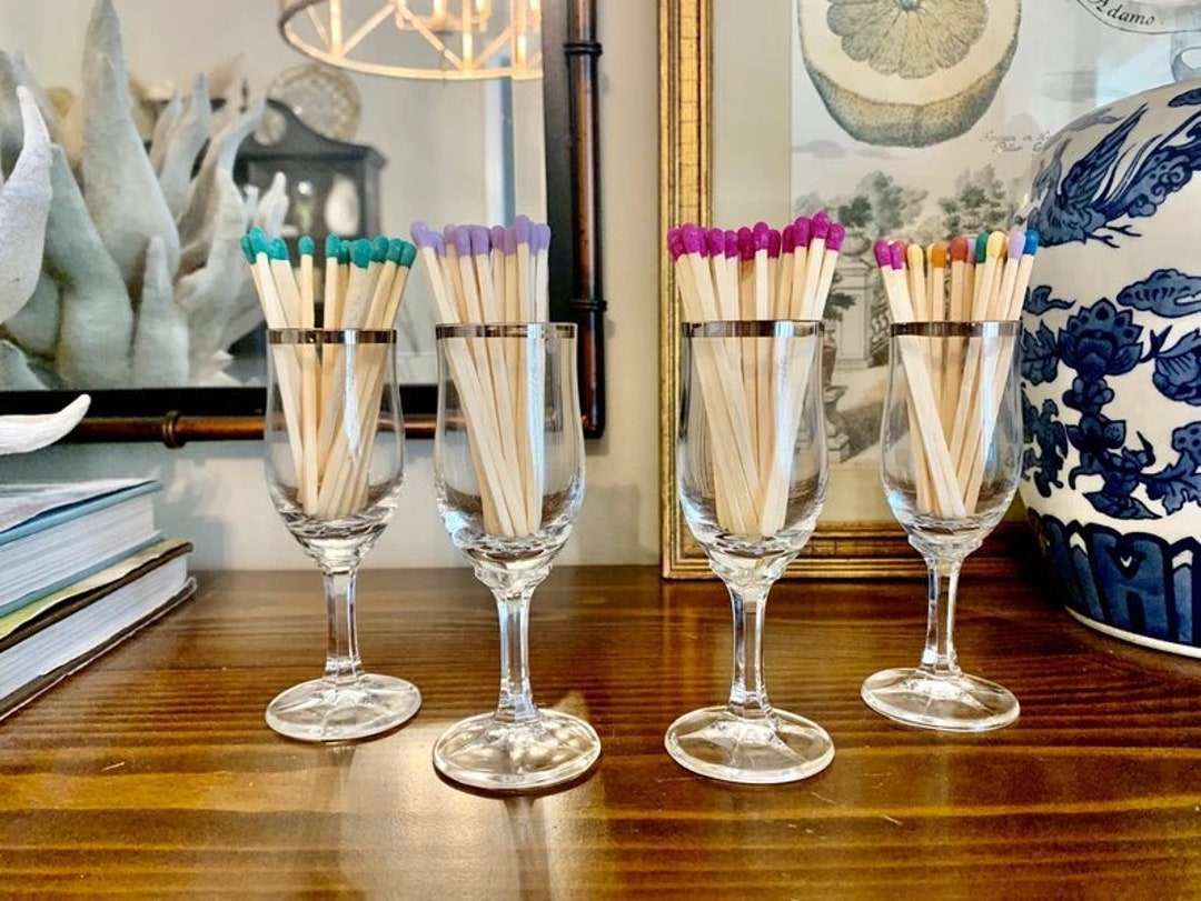 Colored Tip Matches, Colorful Matchsticks, 75 Pc Refill Bundle ...