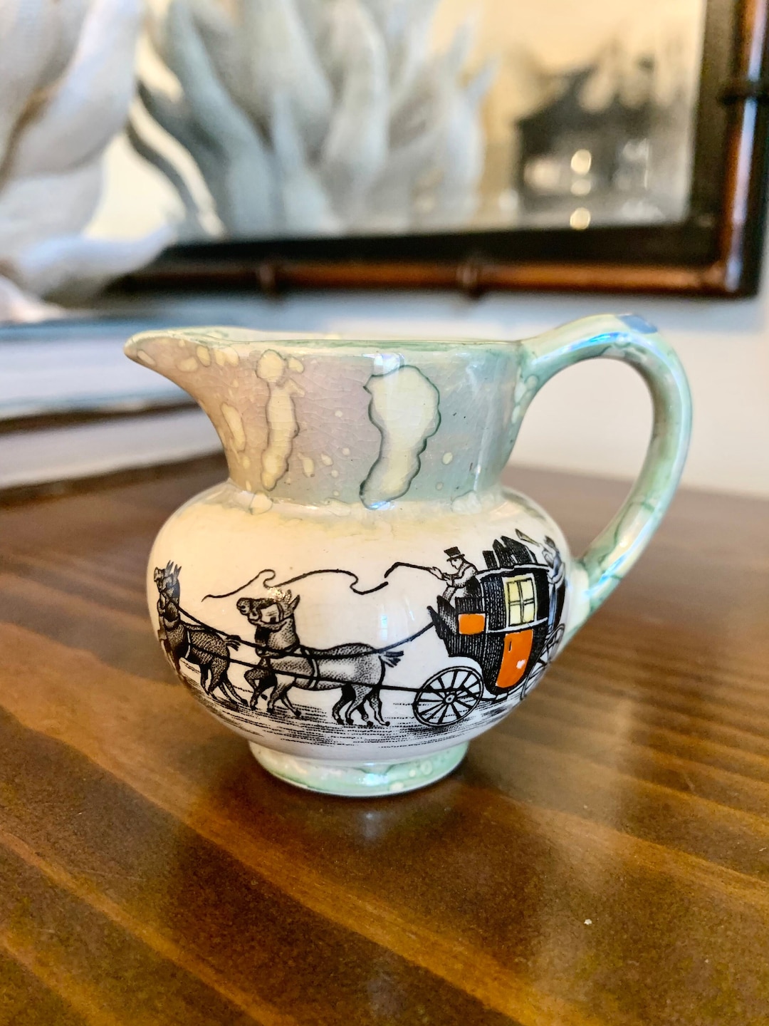 Vintage Old Castle England Lustreware Miniature Pitcher - Etsy