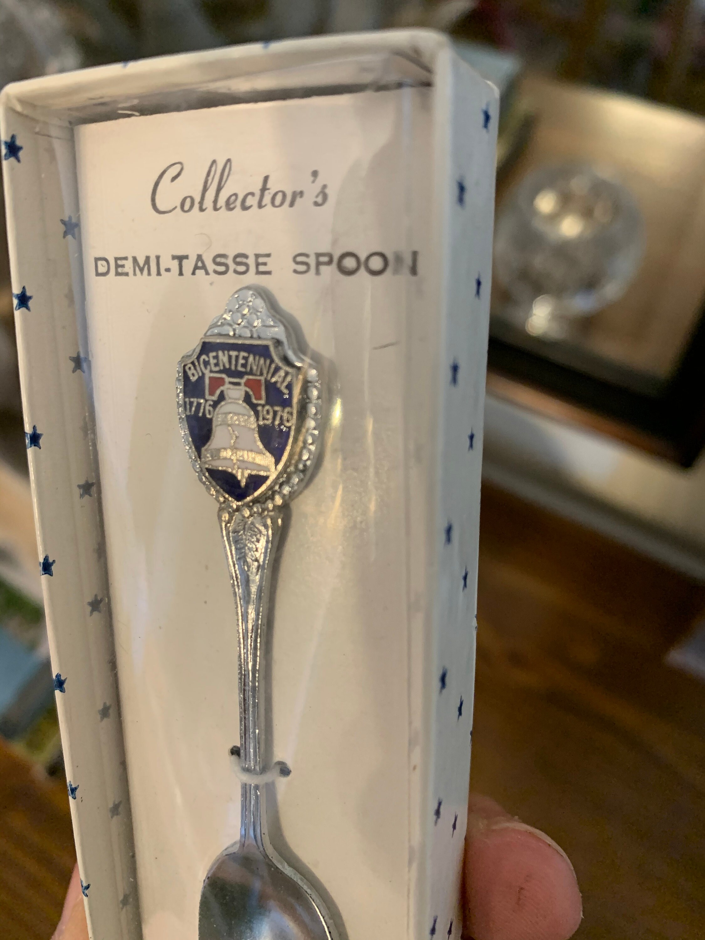 Vintage 1976 Bicentennial Collectors Demitasse Spoon, Silver Spoon - Etsy