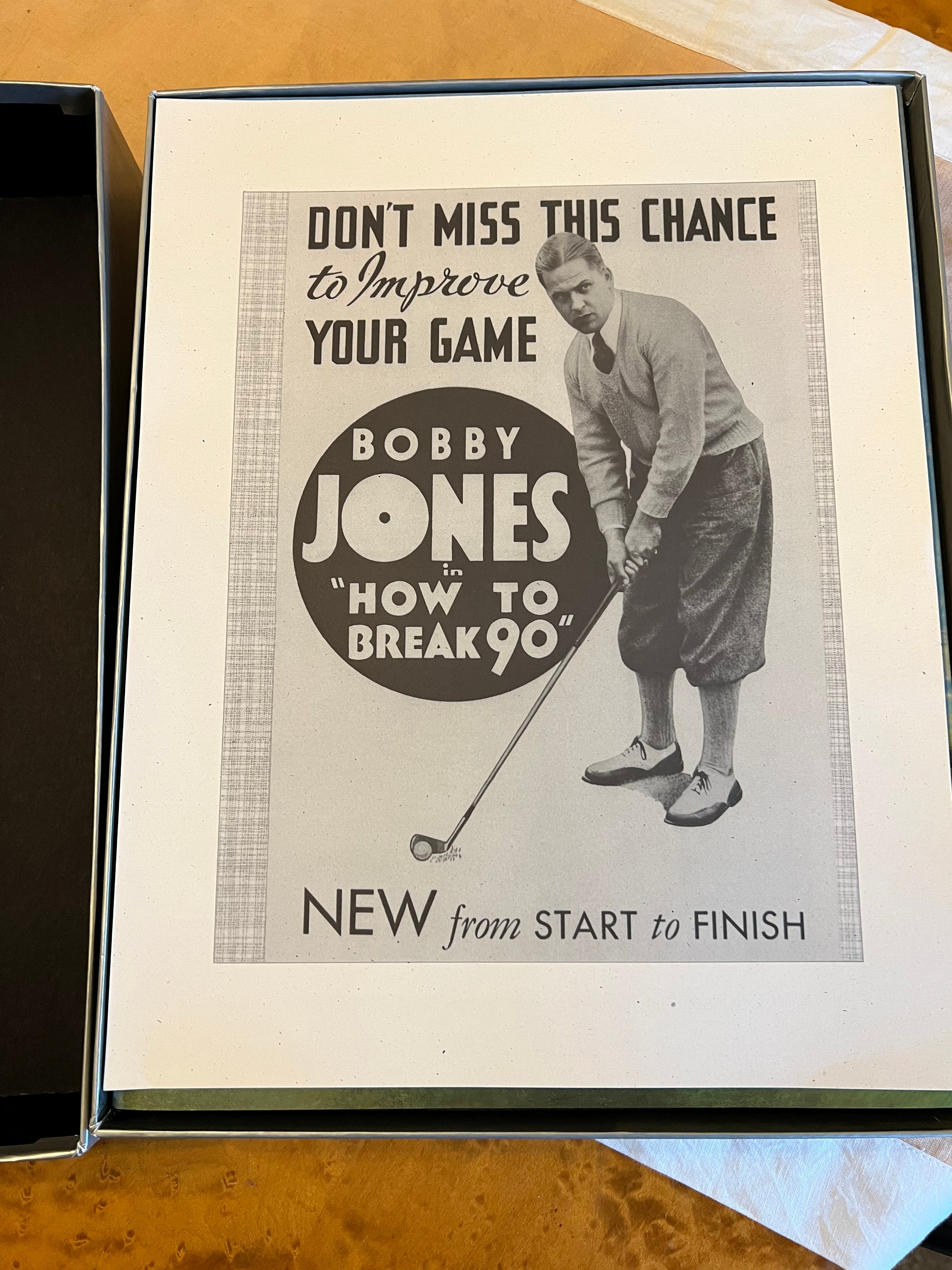 Bobby Jones Golf Instructional DVD Set: Collector's Edition Book ...