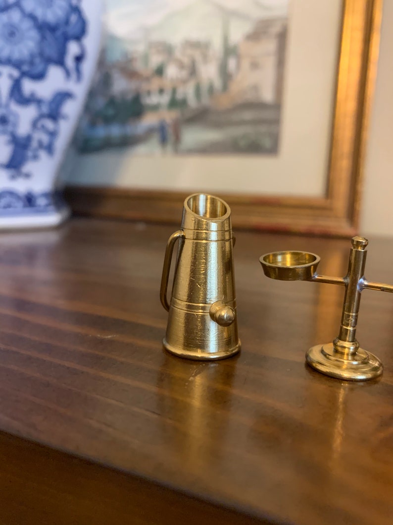 Vintage Dutch Brass Miniatures Brass Dollhouse Miniatures | Etsy