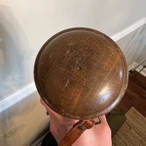 Mid Century Muzzleloader Powder Horn With Brass Valve and Leather Strap ...