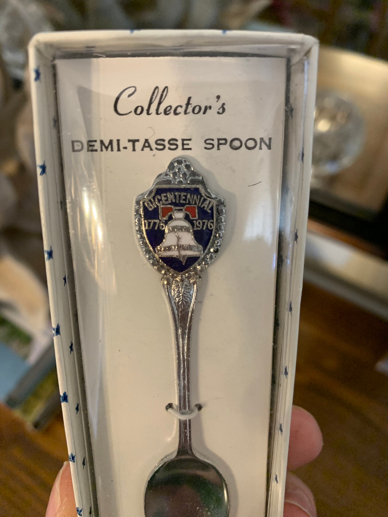 Vintage 1976 Bicentennial Collectors Demitasse Spoon, Silver Spoon - Etsy