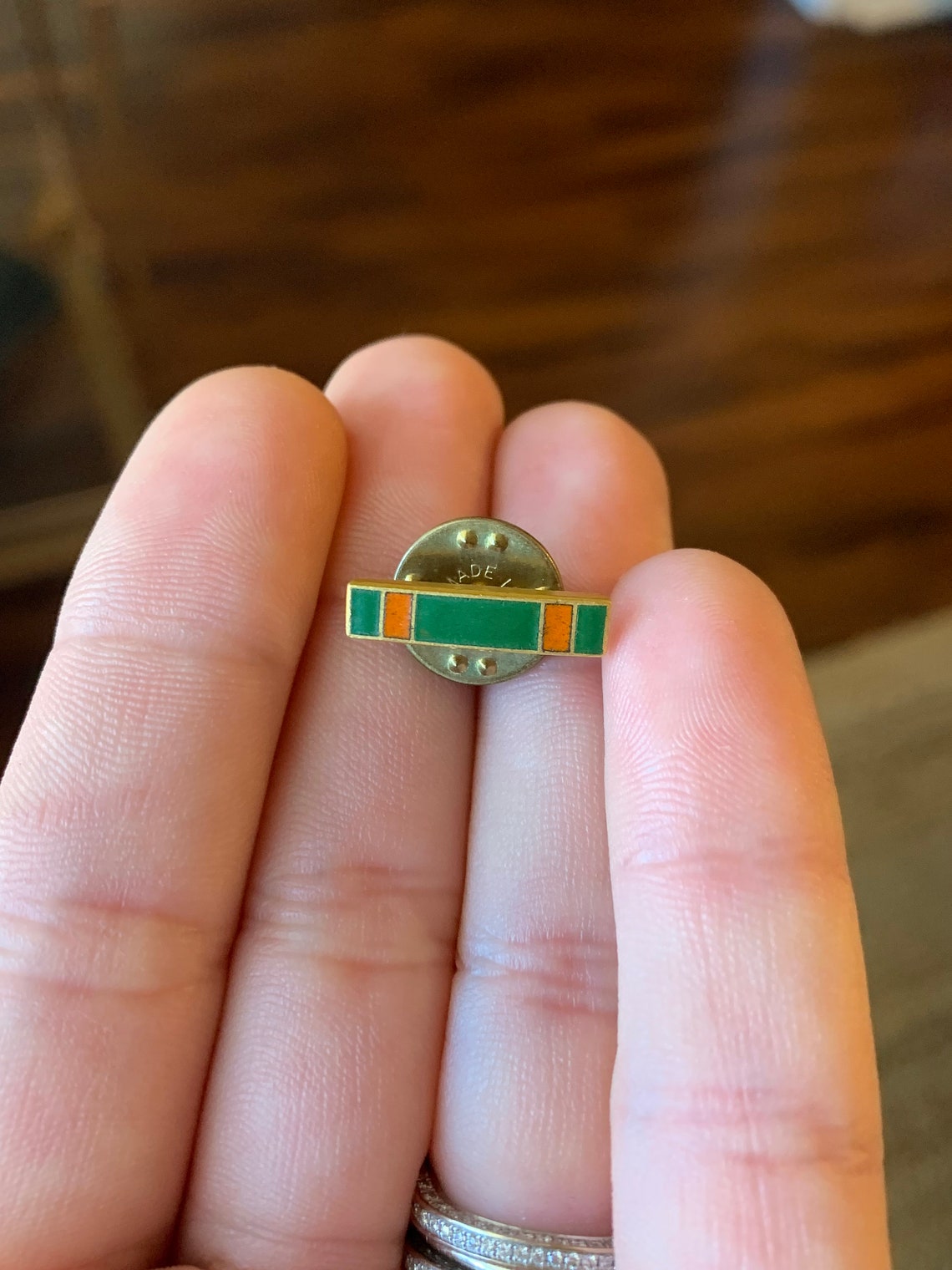 Navy Marine Corps Achievement Medal Ribbon Bar Lapel Pin - Etsy