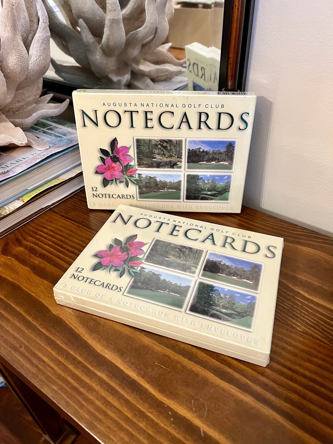 Vintage Augusta National Golf Club Note Cards, Sealed, Masters Golf ...