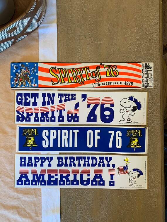 Vintage College Bumper Stickers