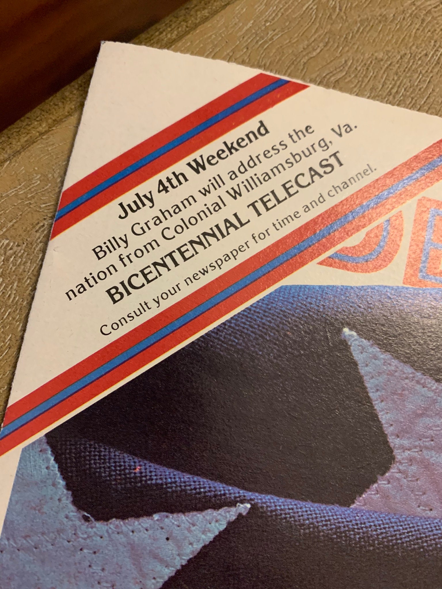 1976 Decision Magazine Billy Graham Bicentennial Newsletter | Etsy