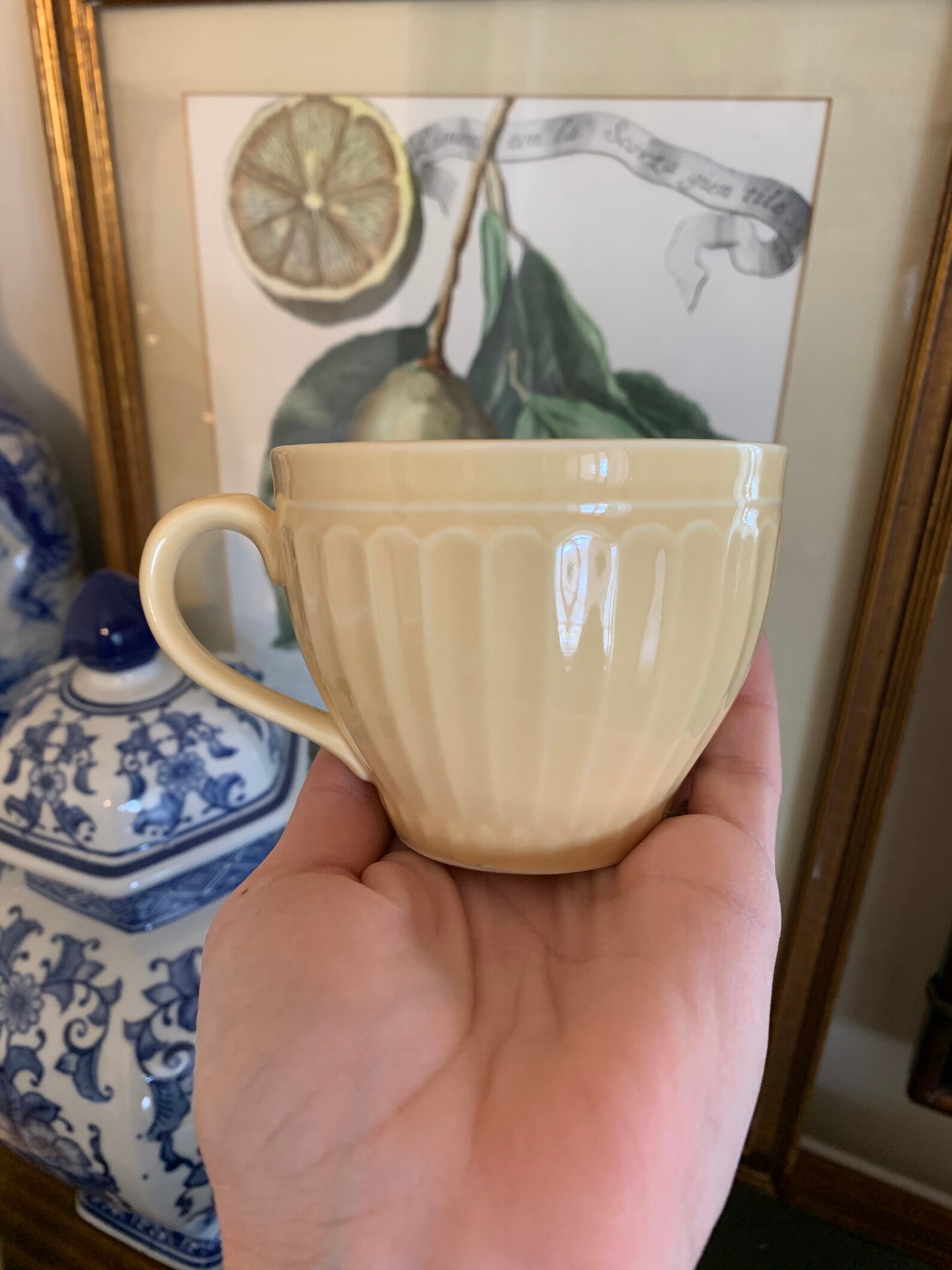 Vintage Coventry Parthenon Yellow Porcelain Coffee Cups Set | Etsy