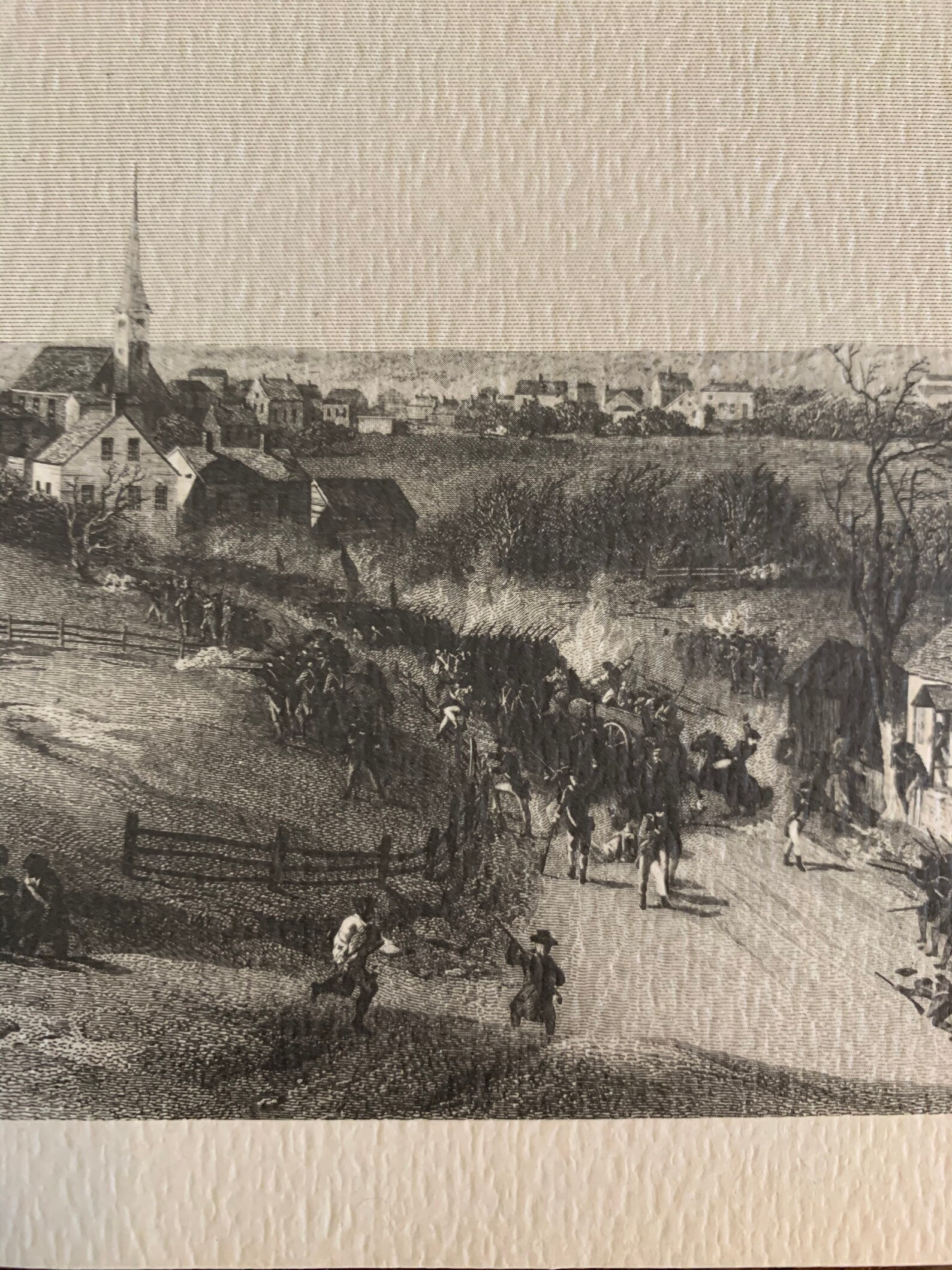 British Retreat From Concord Bettmann Archive Vintage Print - Etsy