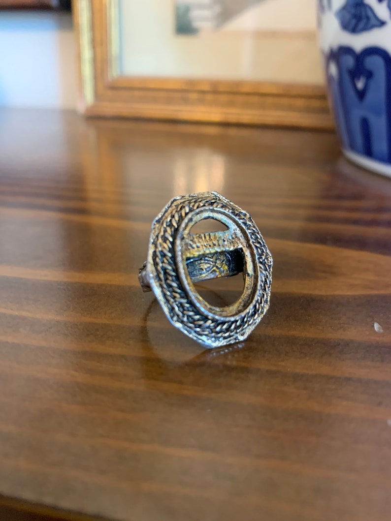 Vintage Erwin Pearl PEP Ring Signed Vintage Round Gold and - Etsy