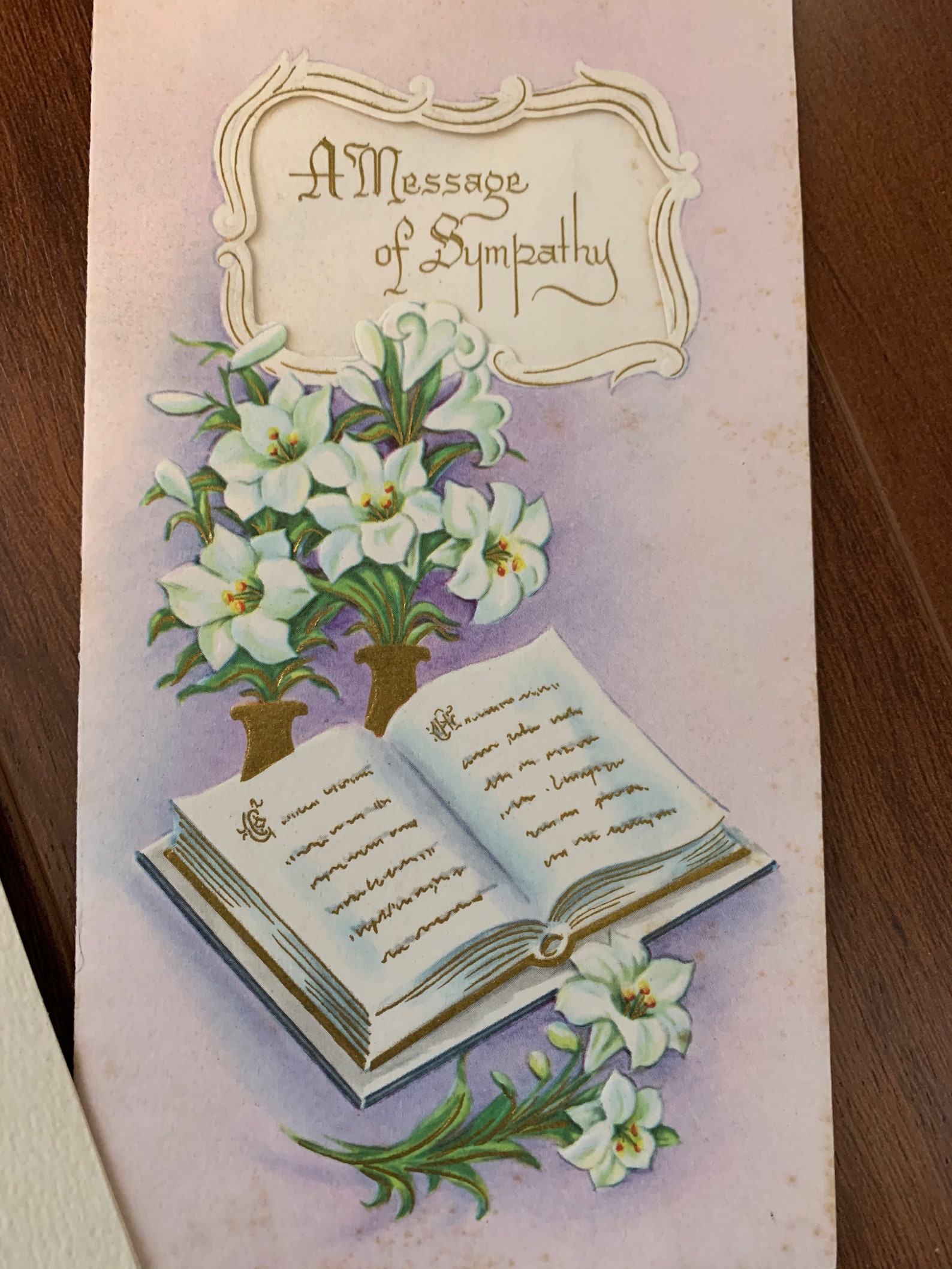Vintage Sympathy Cards 1950s 60s Ephemera Lot - Set of 7 - Etsy