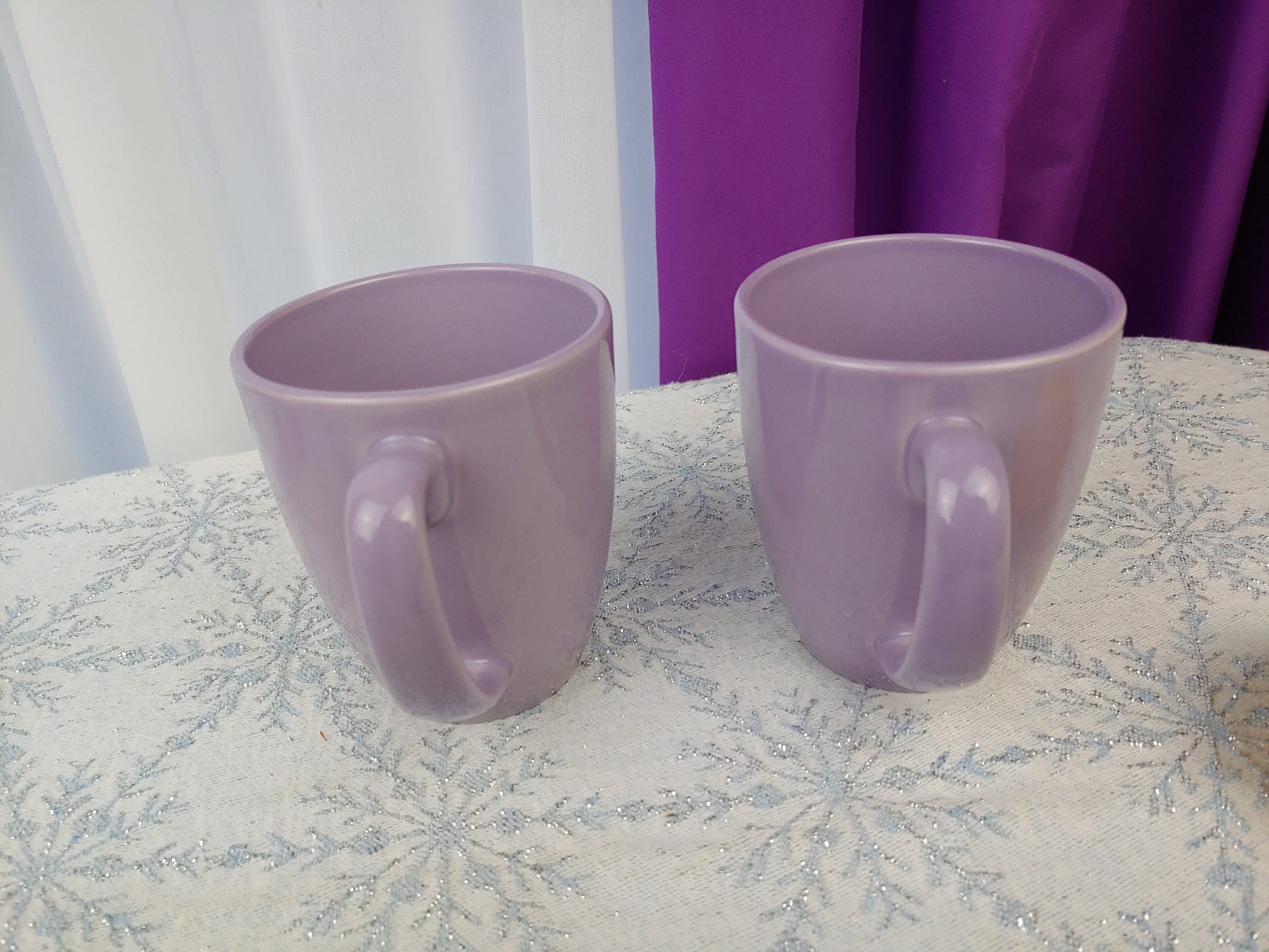Corelle Coordinates Lilac Lavender Stoneware Mugs Set of 2 - Etsy